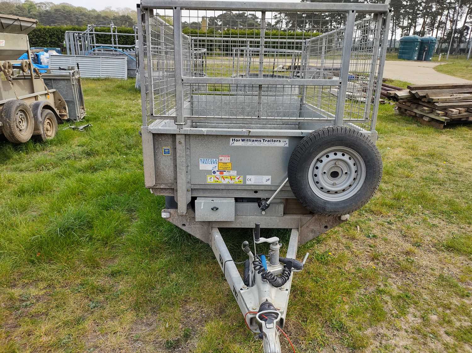 Lot 123 - Ifor Williams TT2515 High Sided Tipping