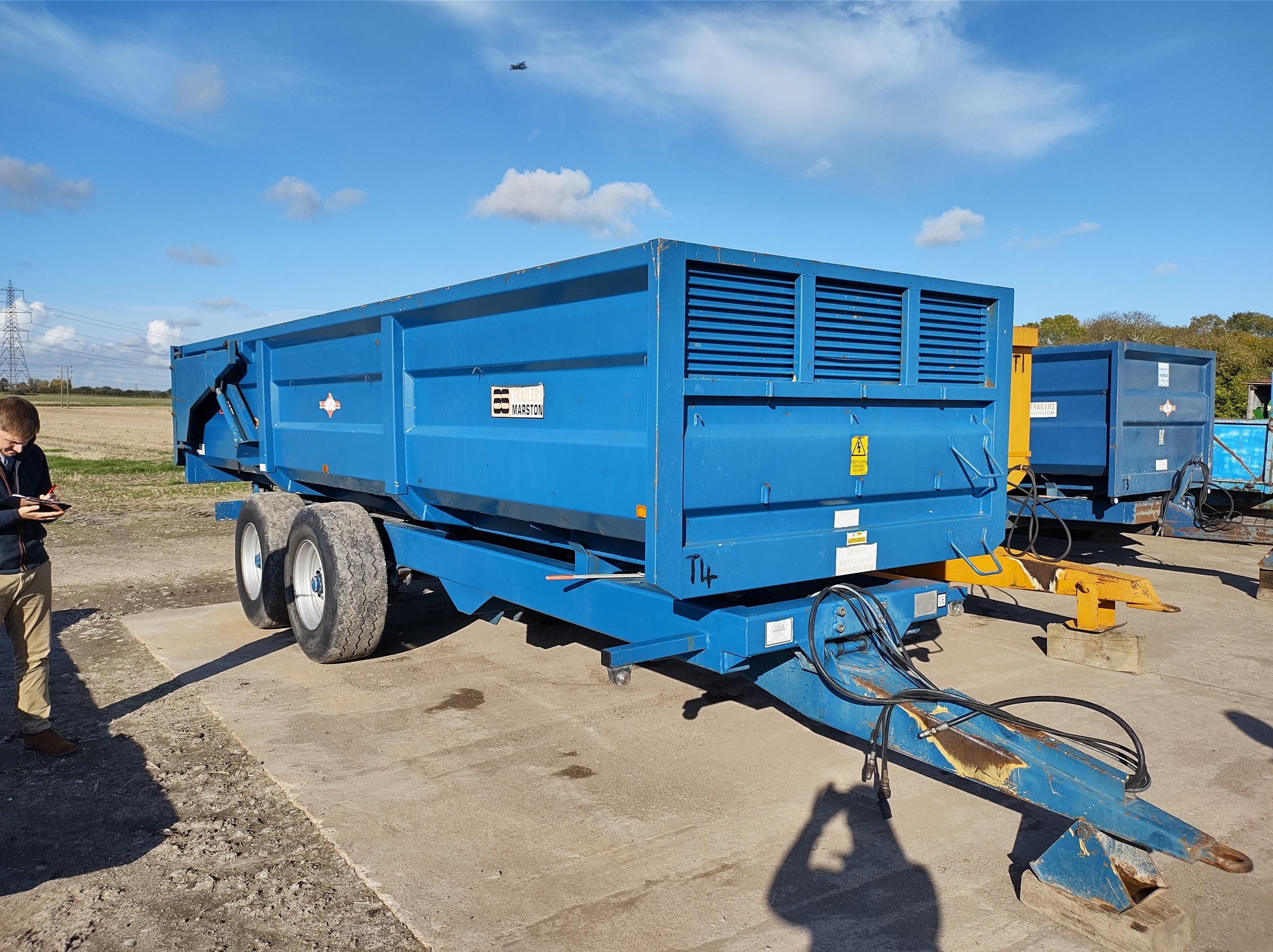 Lot 80 - 12t AS Marston Trailer (2004)