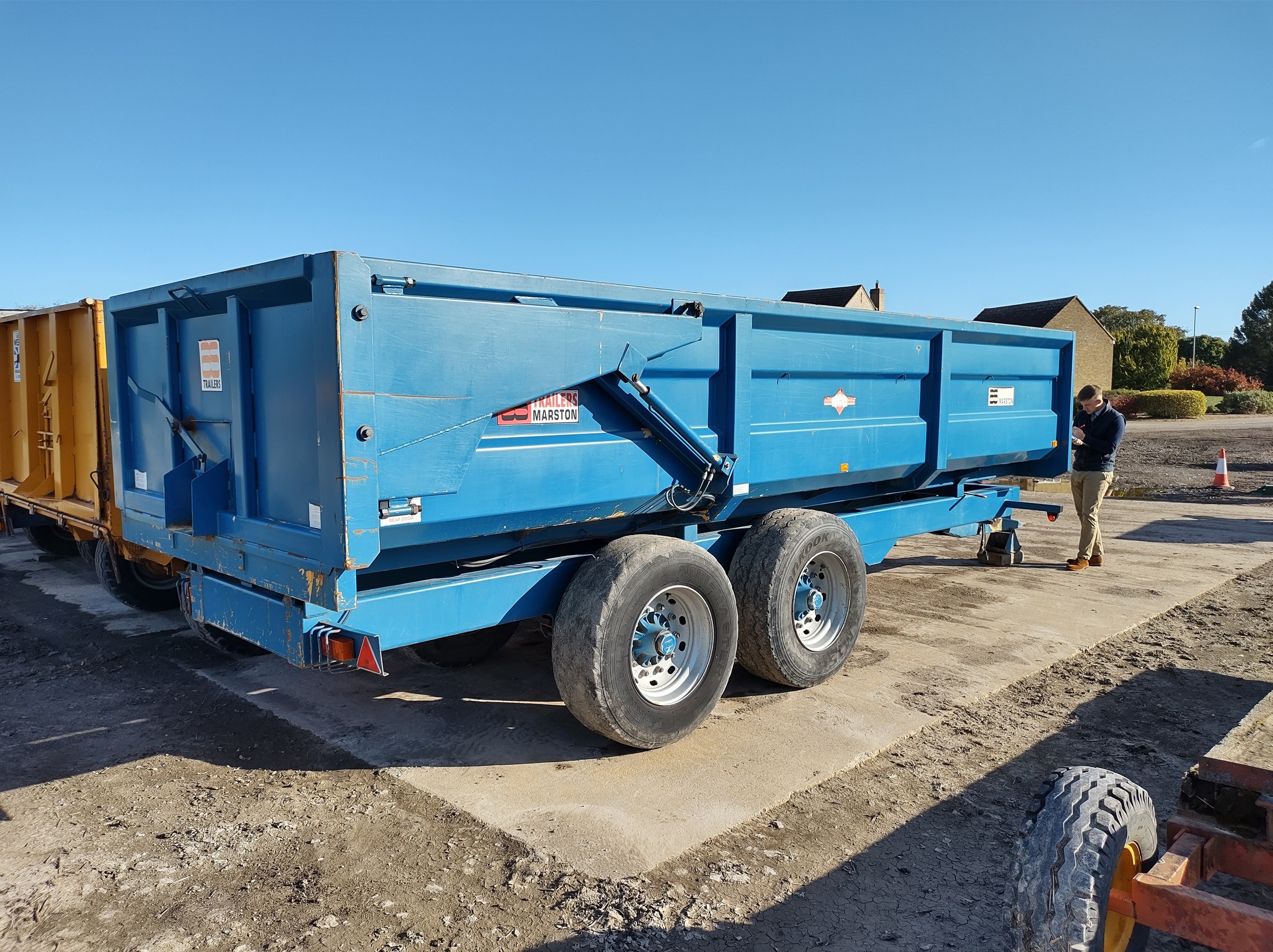 Lot 80 - 12t AS Marston Trailer (2004)