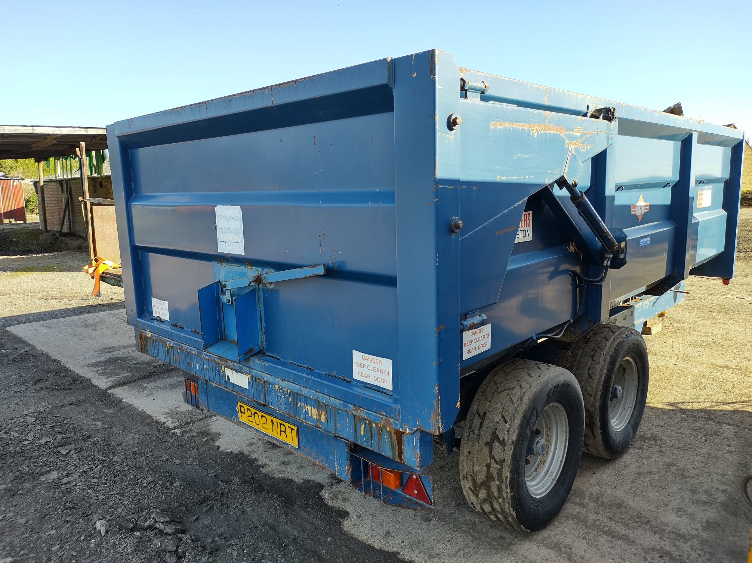 Lot 82 - 10t AS Marston Trailer (1994)