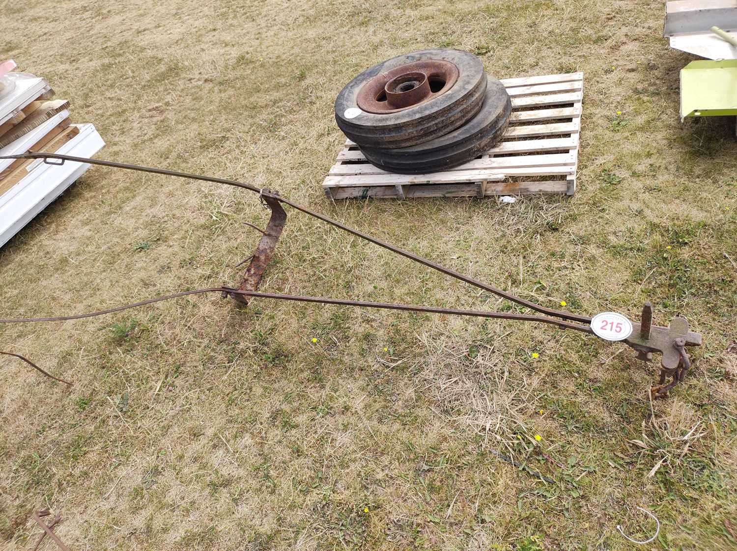 Lot 215 - Horsedrawn Scoop