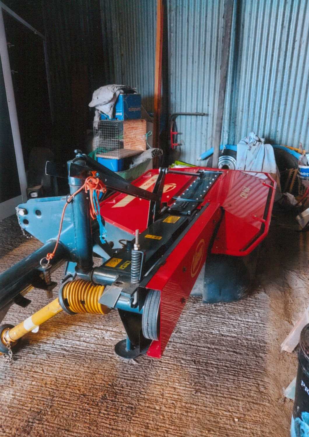 Lot 37 - Vicon hay drum mower - as new