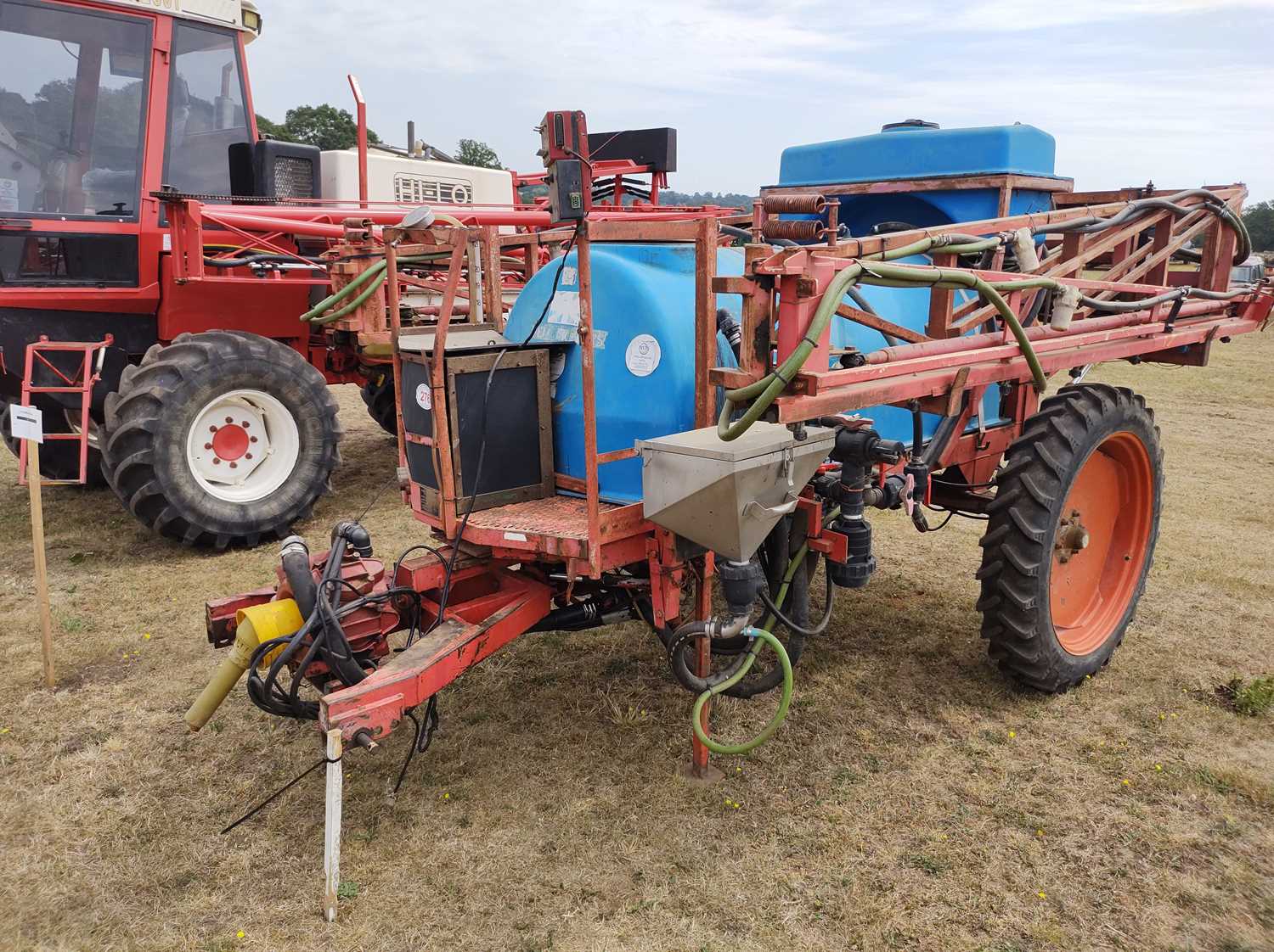 Lot 276 - 18m GEM trailed sprayer 2000ltr self-track
