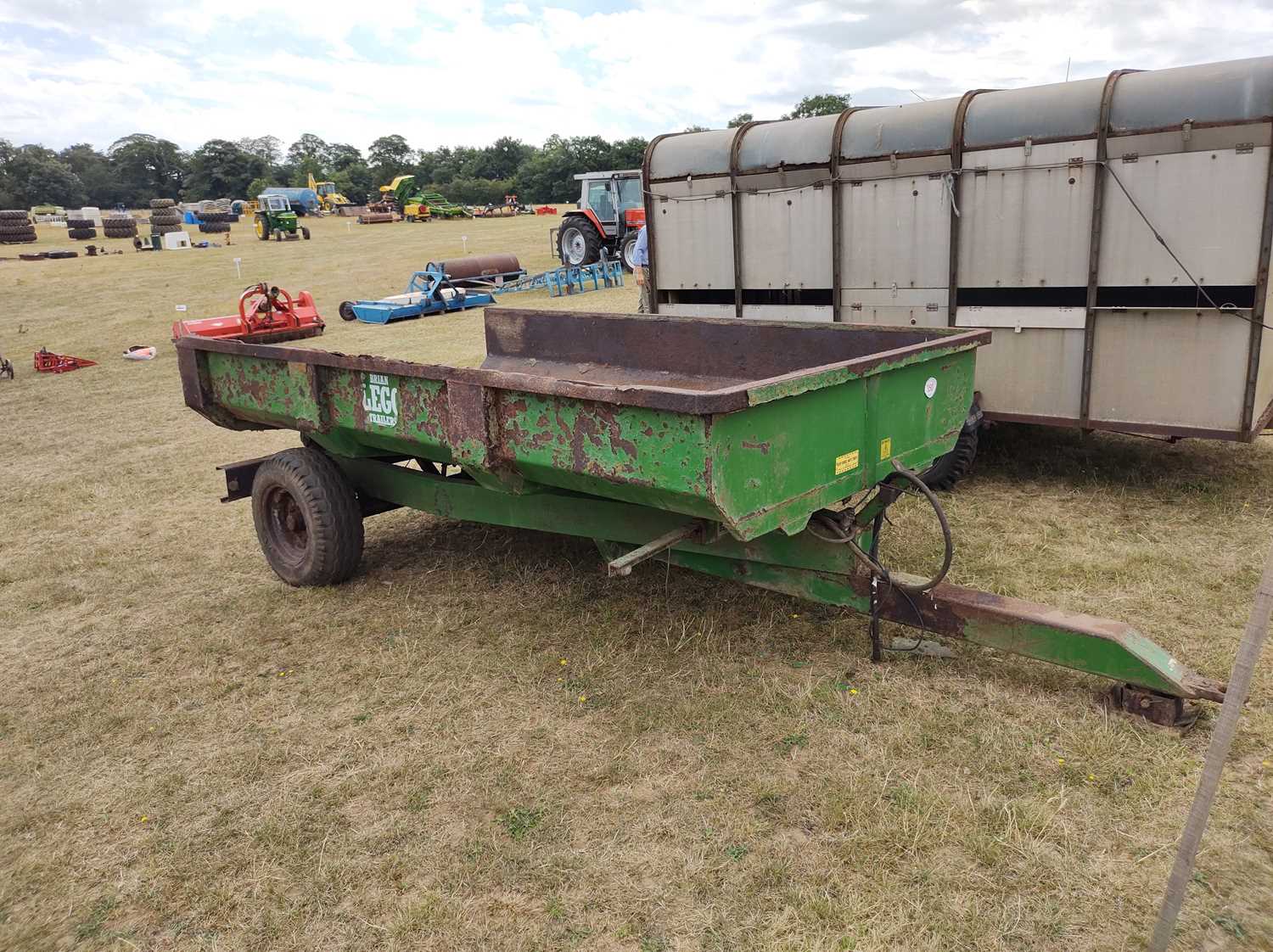Lot 350 - 4t Brian Legg Tipper Trailer
