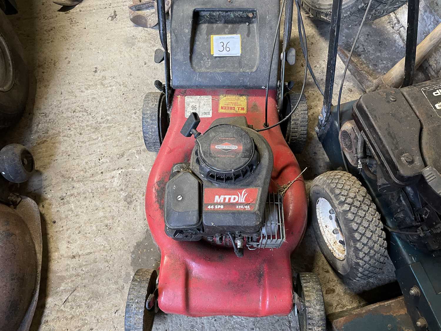 Lot 36 - Mountfield Lawn Mower