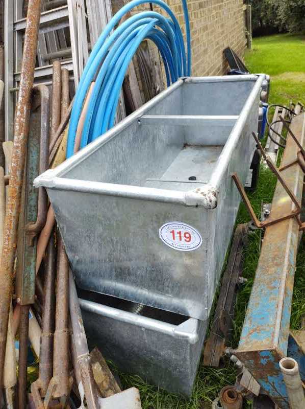 Lot 119 - 2 x Water Troughs 4' (Located in