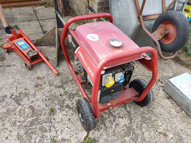 Lot 129 - Briggs & Stratton ProMax 4500 Generator