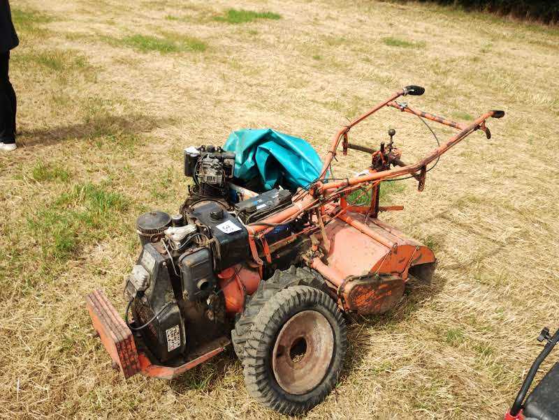 Lot 33 - Dowdeswell 650 Rotavator and Parts. Electric