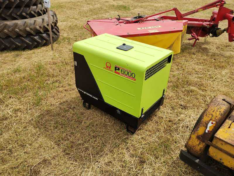 Lot 57 - Pramac P6000 6KVA Diesel Generator