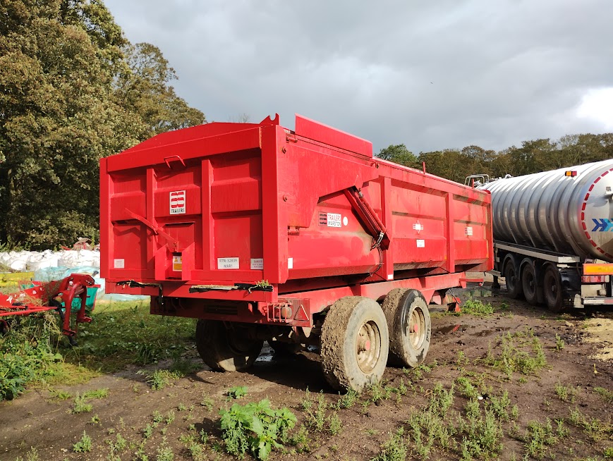 Lot 63 - 14t Marston Trailer with rollover sheet