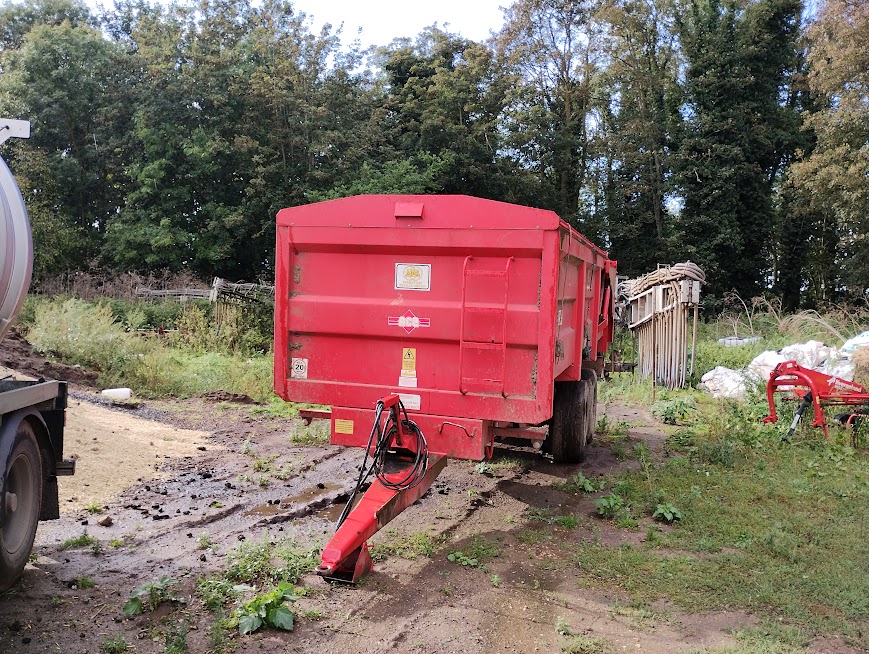 Lot 63 - 14t Marston Trailer with rollover sheet