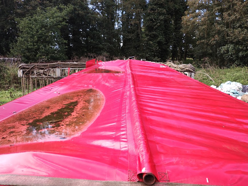 Lot 63 - 14t Marston Trailer with rollover sheet