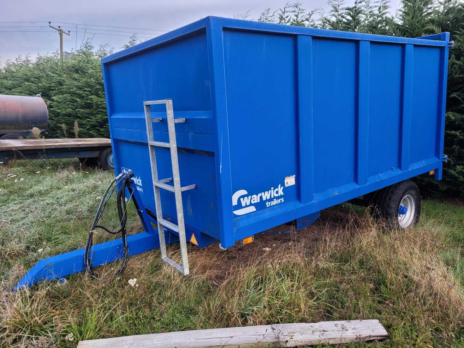 Lot 3 - 6t Warwick tipping trailer, manufactured in