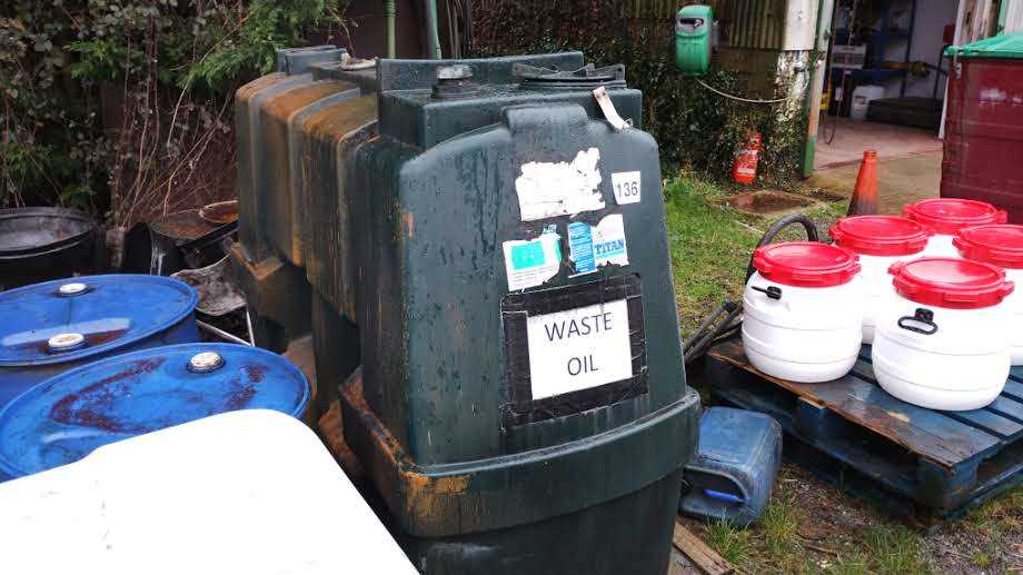 Lot 136 - Waste Oil Tank (Located in Buxhall) (VAT)