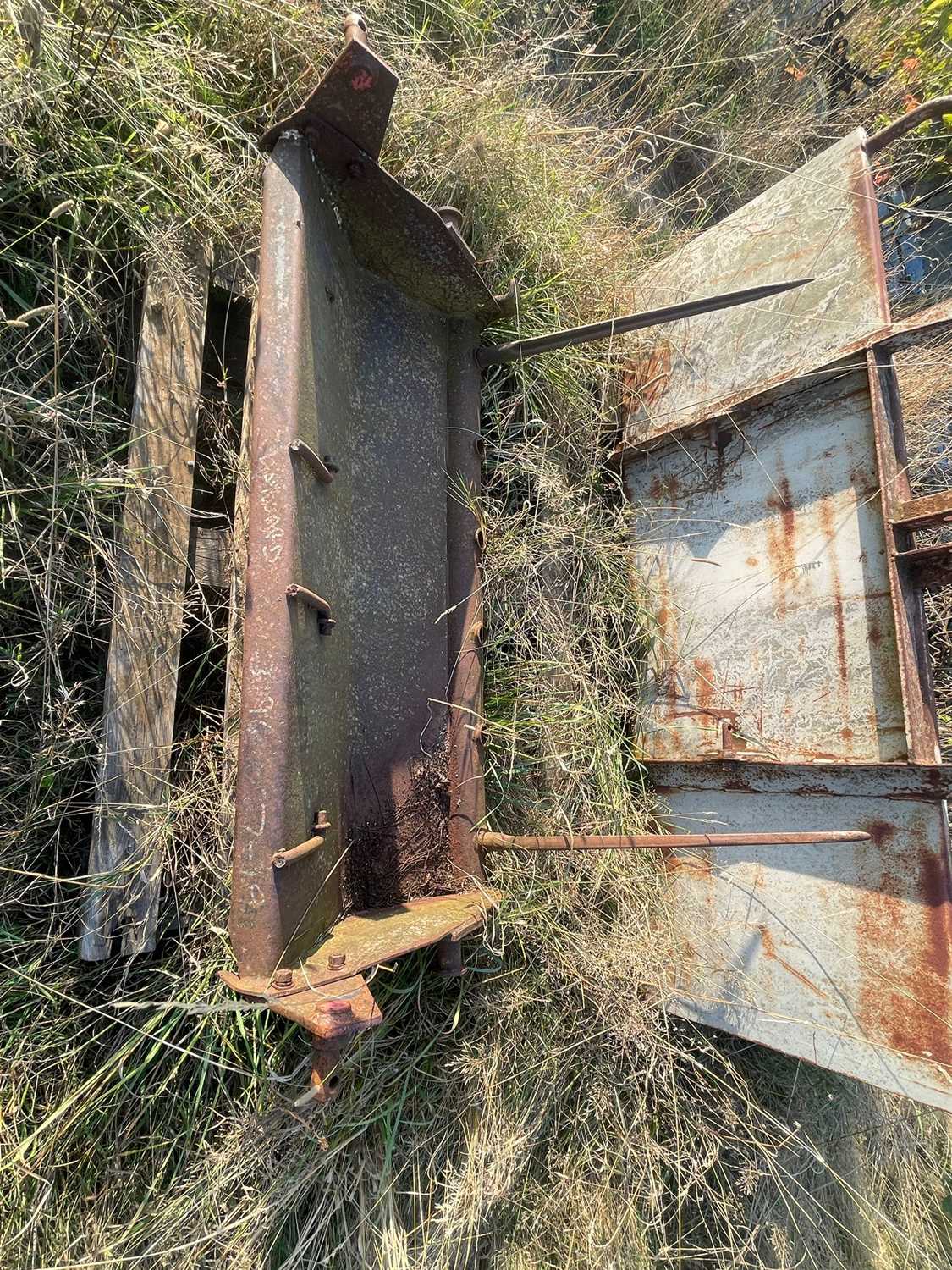 Lot 160 - Muck Loader / Spikes for front loader (Based