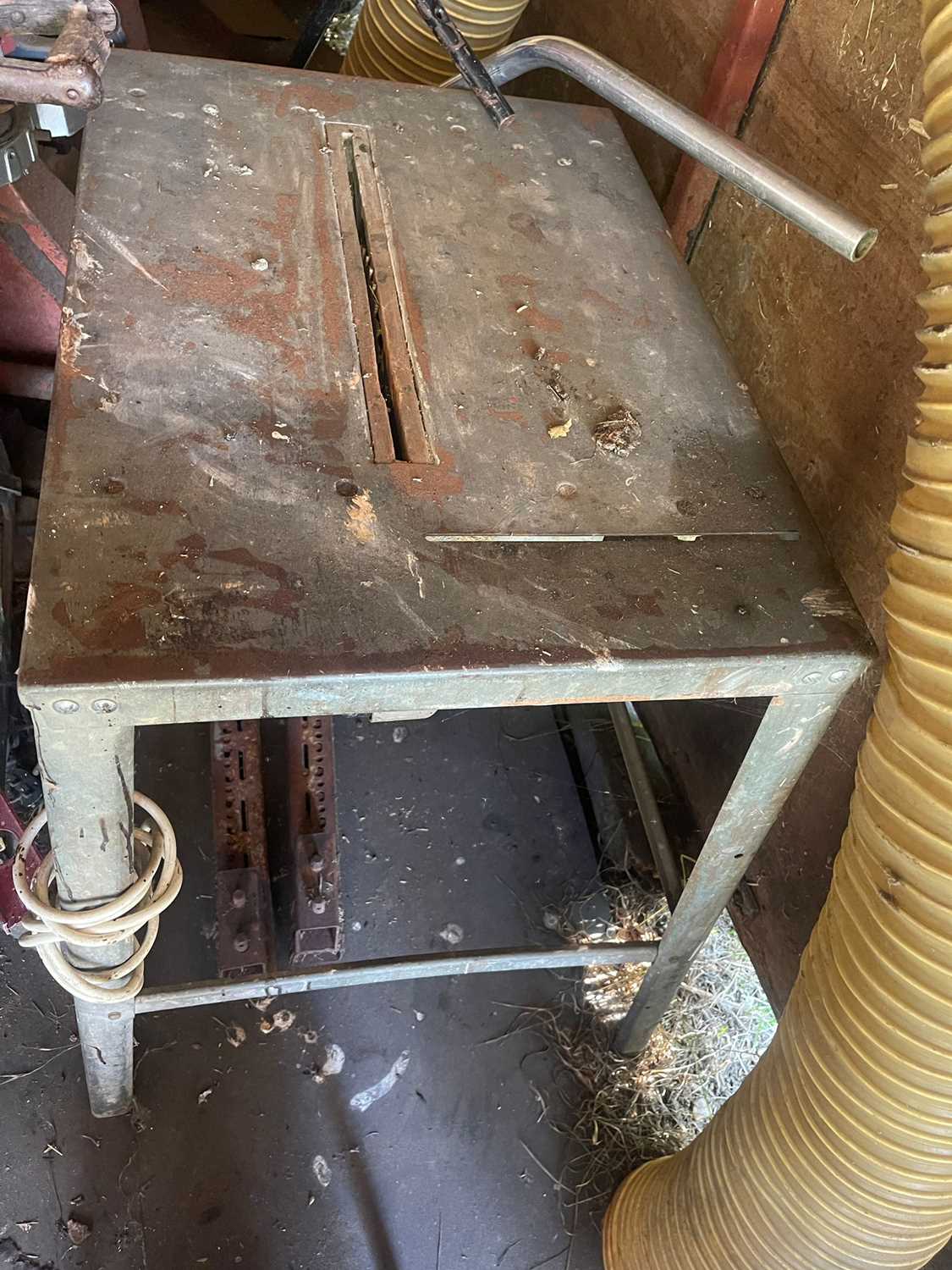 Lot 165 - Electric Saw Bench (Based in Tostock) (No