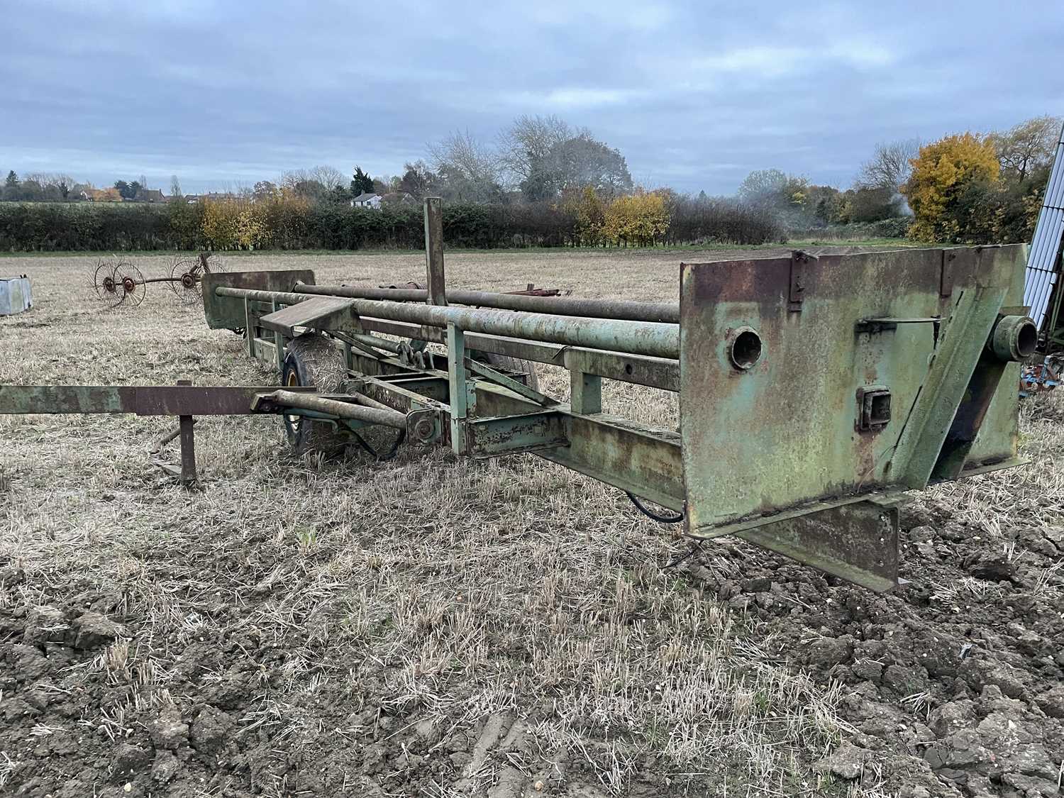 Lot 133 - Round Bale Trailer Self Loading and