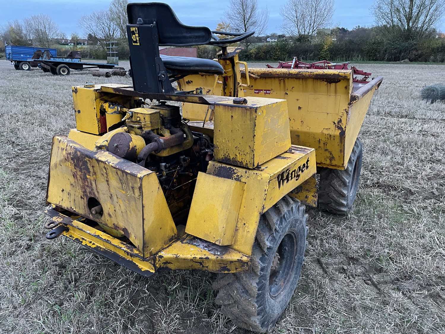 Lot 137 - Winget Articulated Dumper Hydraulic Tip