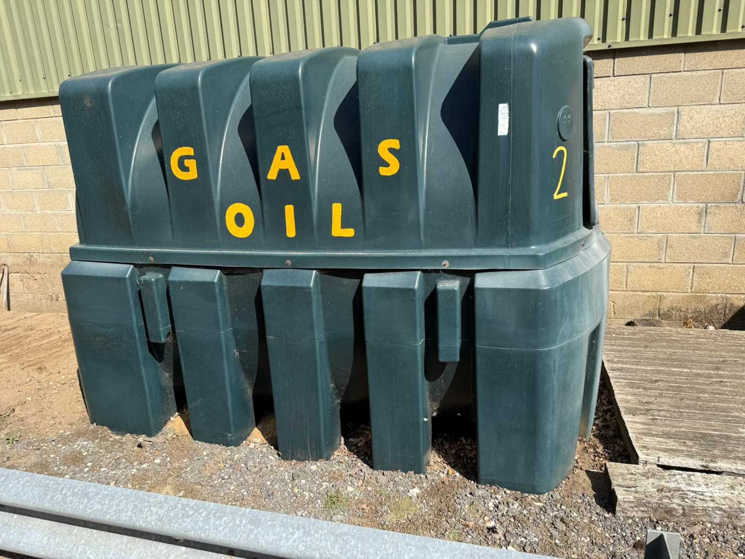 Lot 78 - 5000L bunded diesel tank Been used for red
