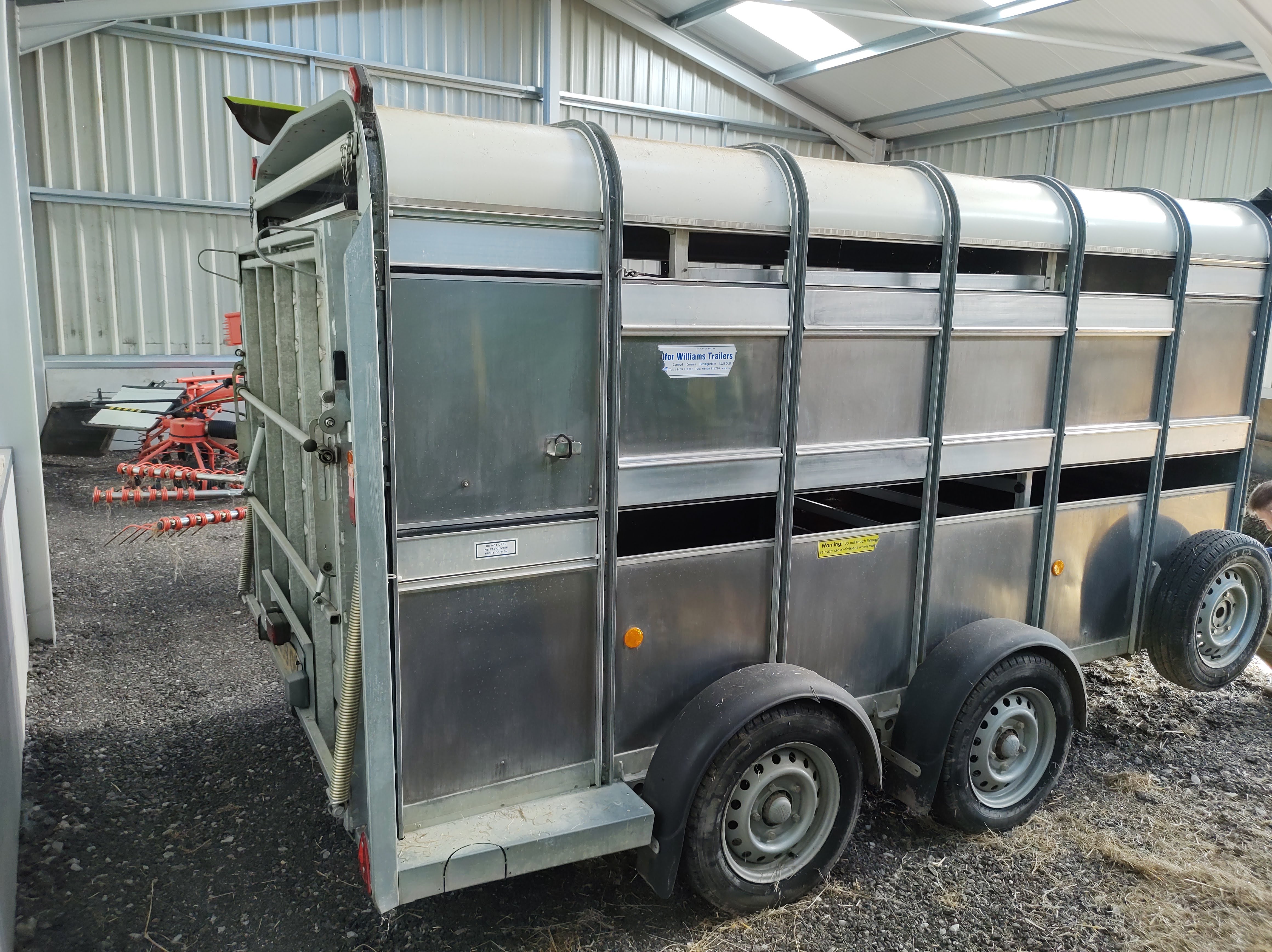 Lot 156 - Ifor Williams Double Deck Livestock Trailer