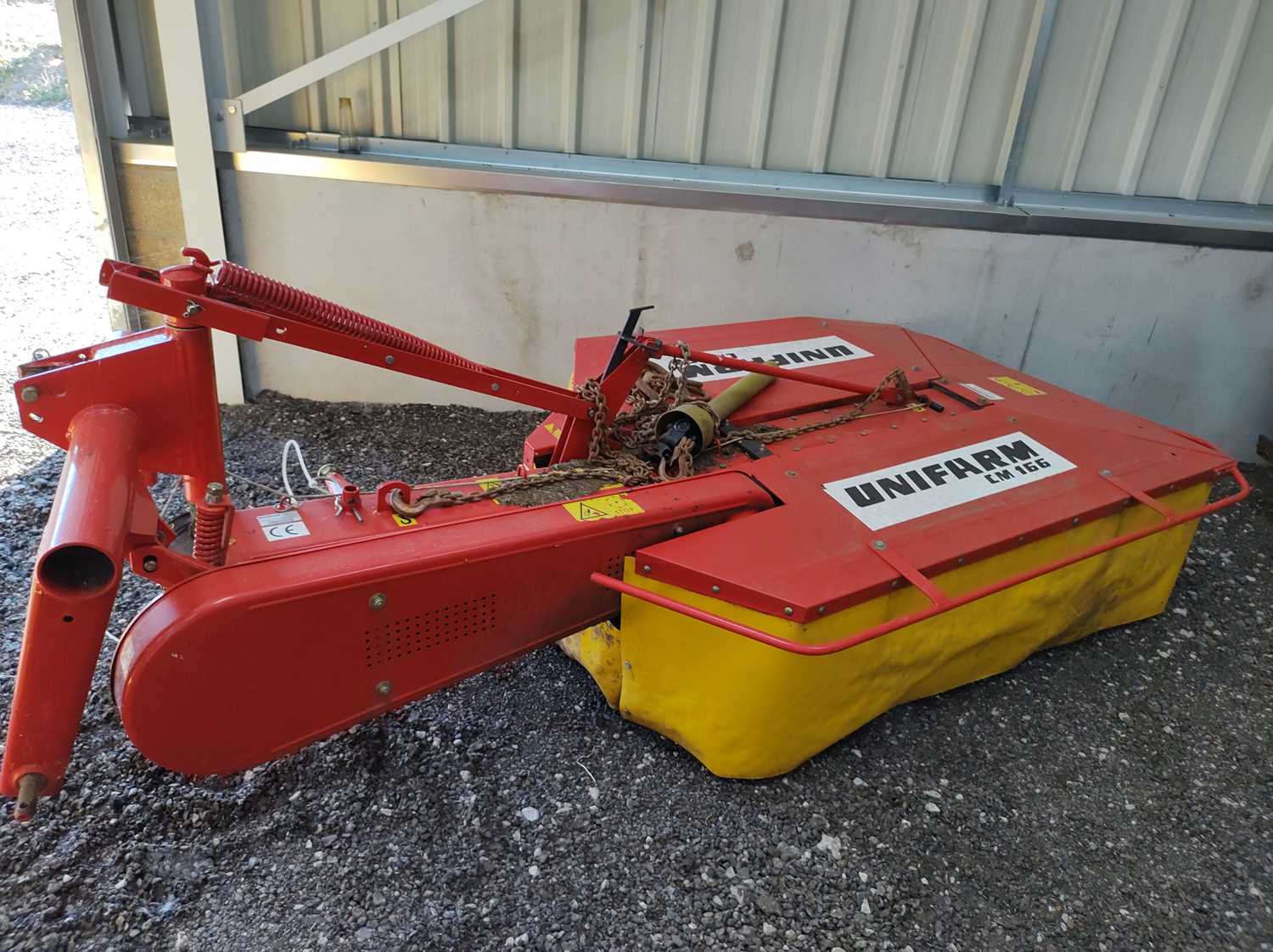 Lot 178 - Unifarm CM166 Drum Mower
