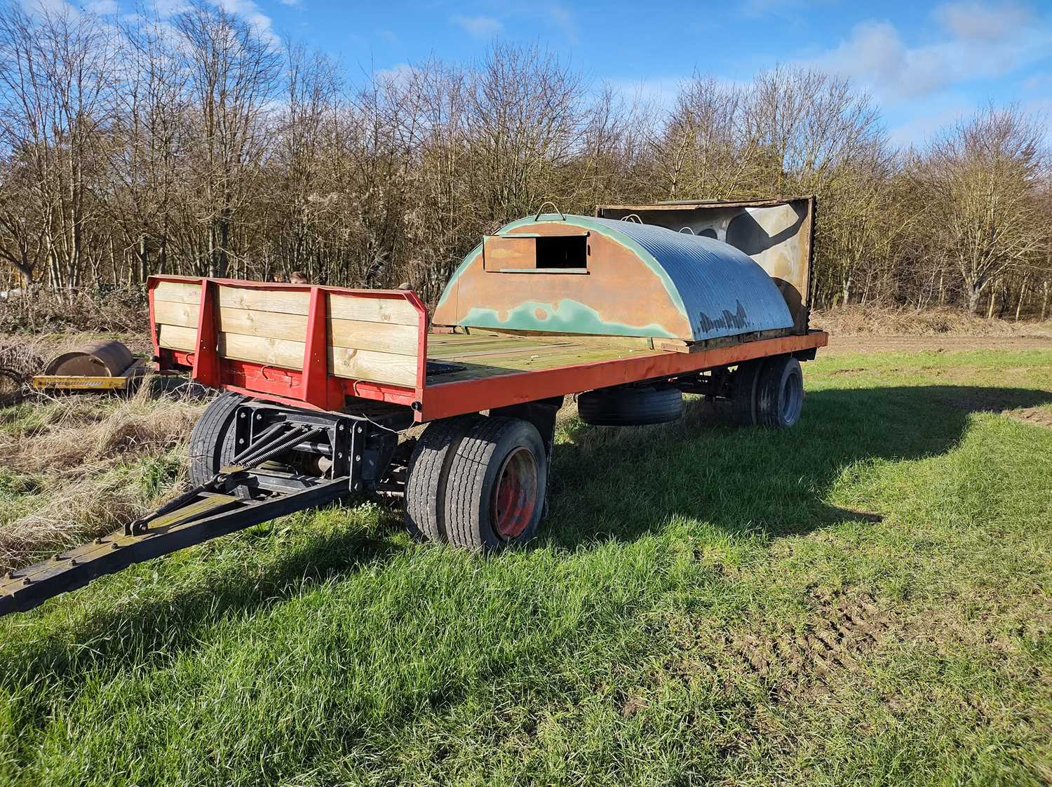 Lot 159 - York Flatbed Trailer on Turntable