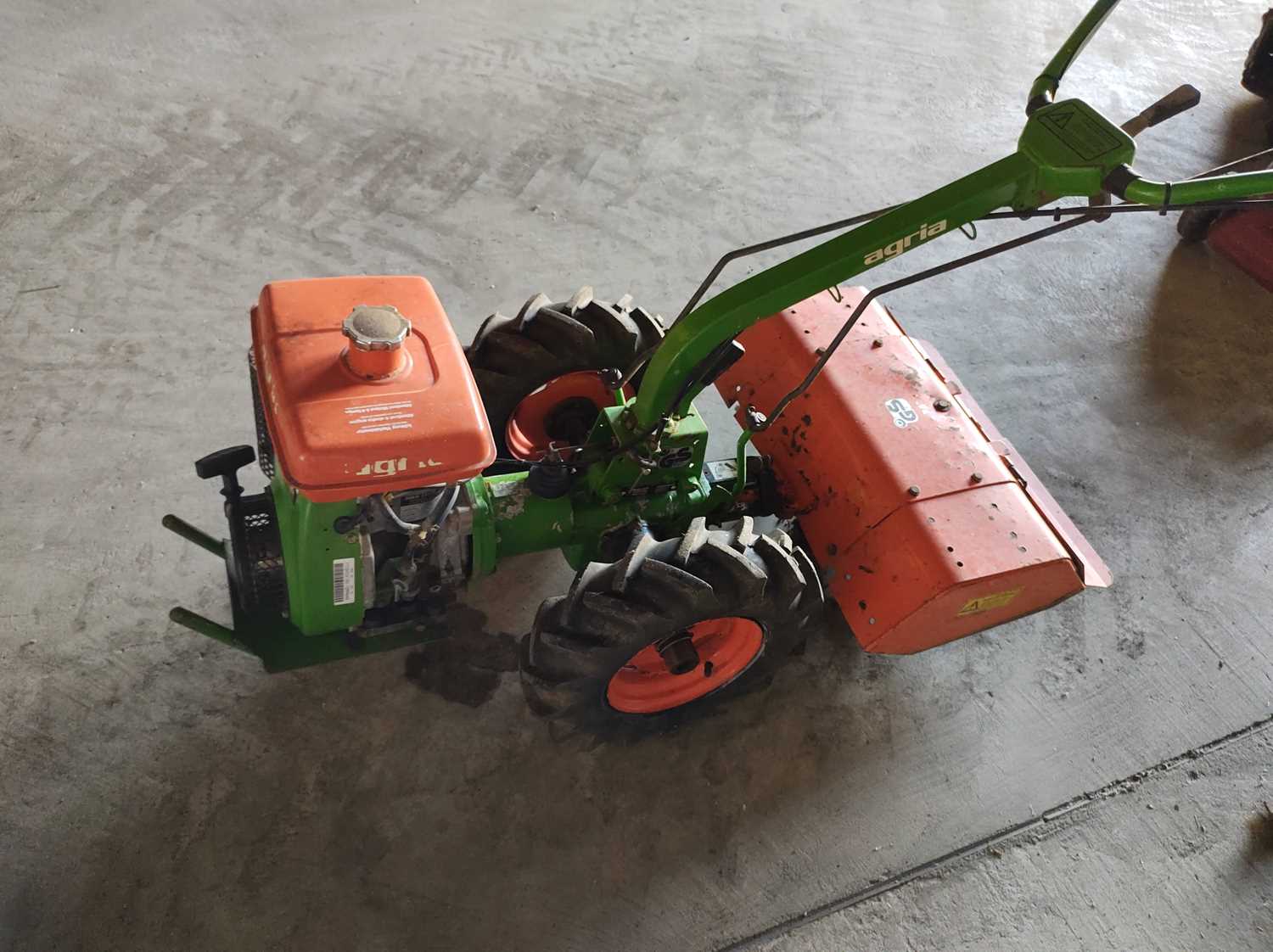 Lot 11 - Robin Agria Petrol Pedestrian Rotavator