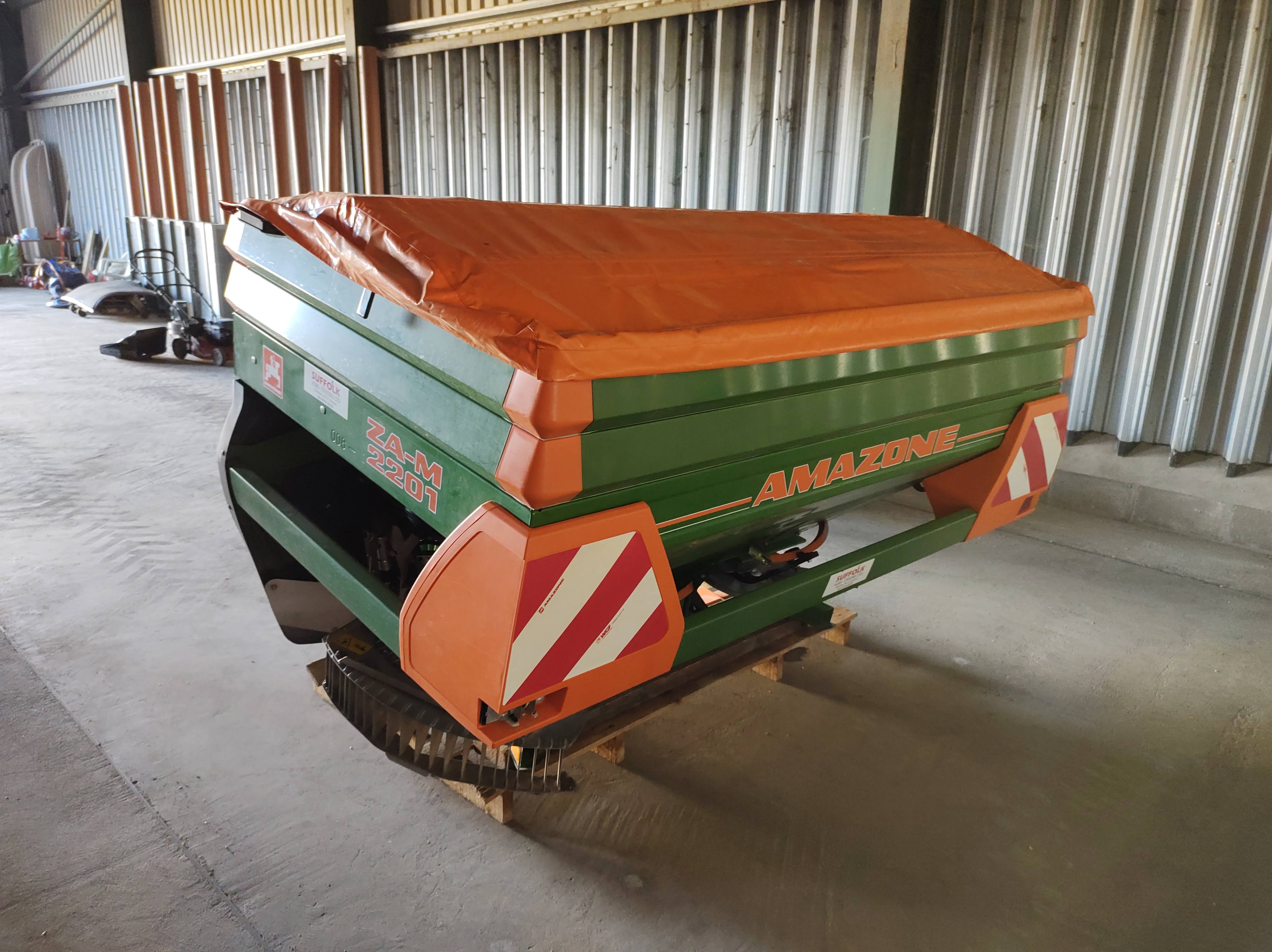 Lot 56 - Amazone ZA-M 2201 Twin Disc Spreader 18 - 24m