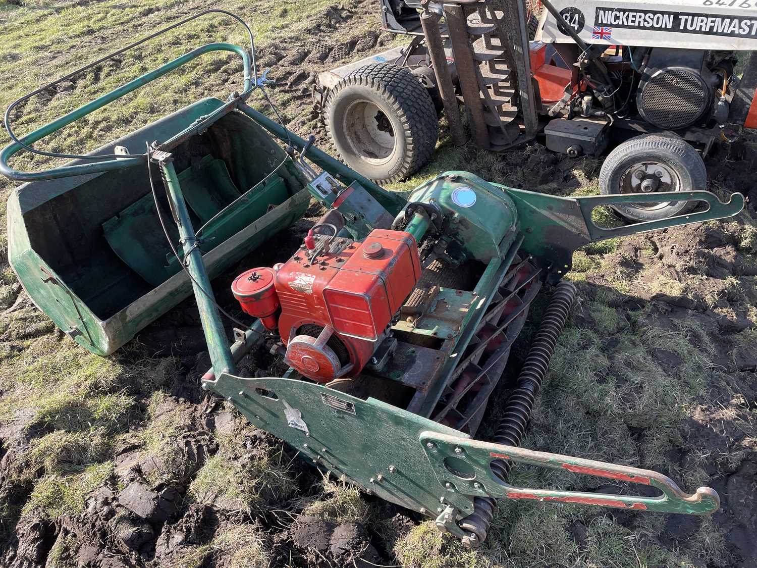 Lot 250 - Ransomes 36" Cylinder Mower for Restoration
