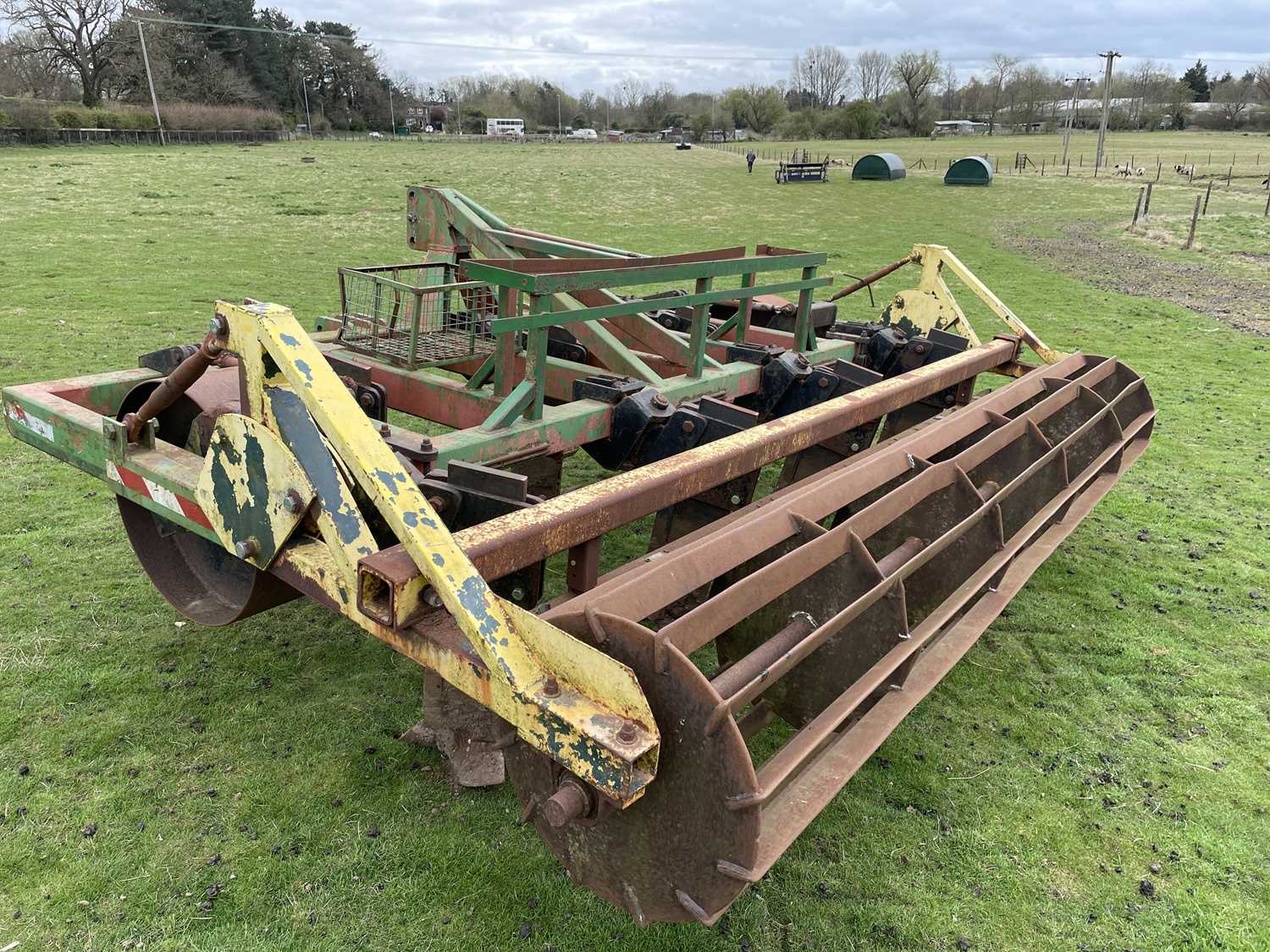 Lot 253 - Taylor Gent 7 Leg 4m Subsoiler on Swivel