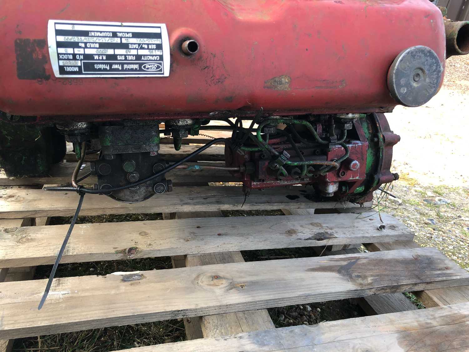 Lot 163 - Ford D Series Diesel Engine