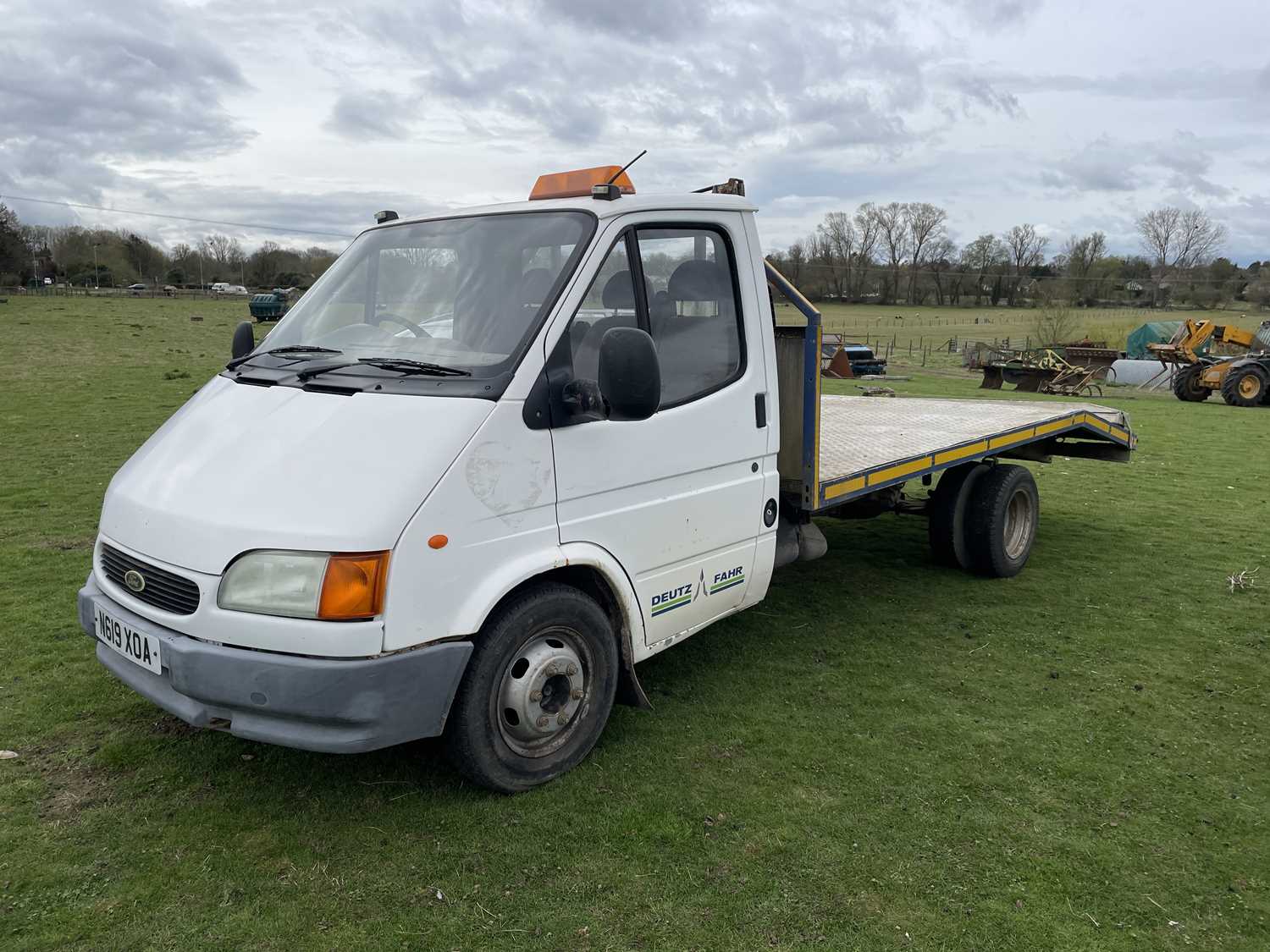 Lot 203 - Ford Transit 3.5t Beaver Tail Vehicle