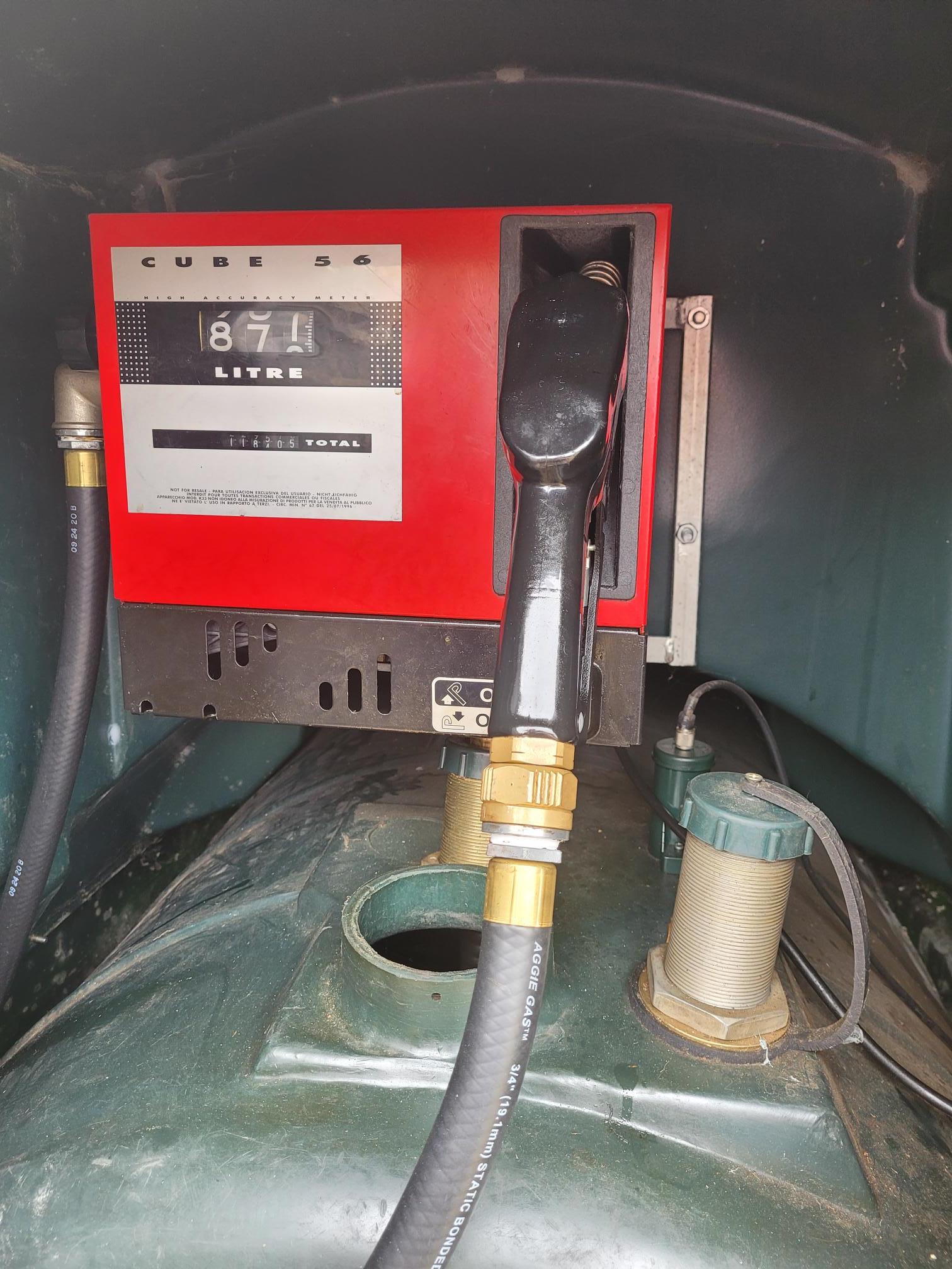 Lot 97 - Atlas 1300 FDA Bunded Fuel Tank with a 240v