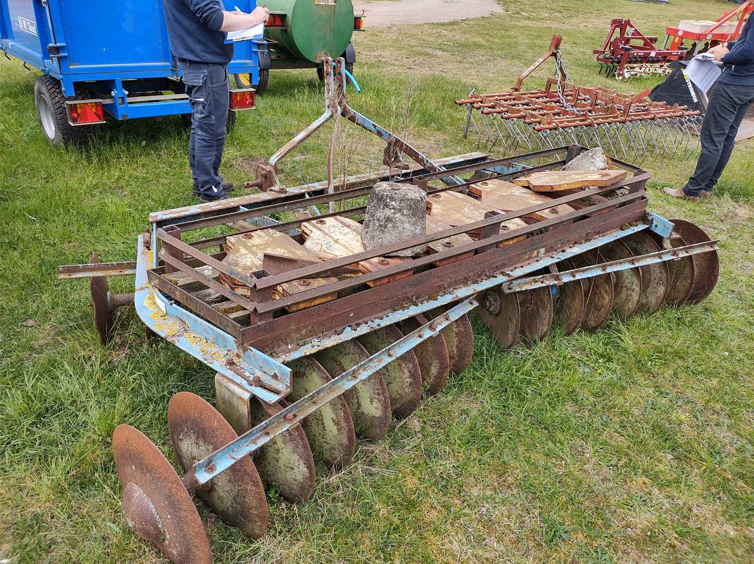 Lot 94 - Ransomes Disc Harrow (1991) not Including