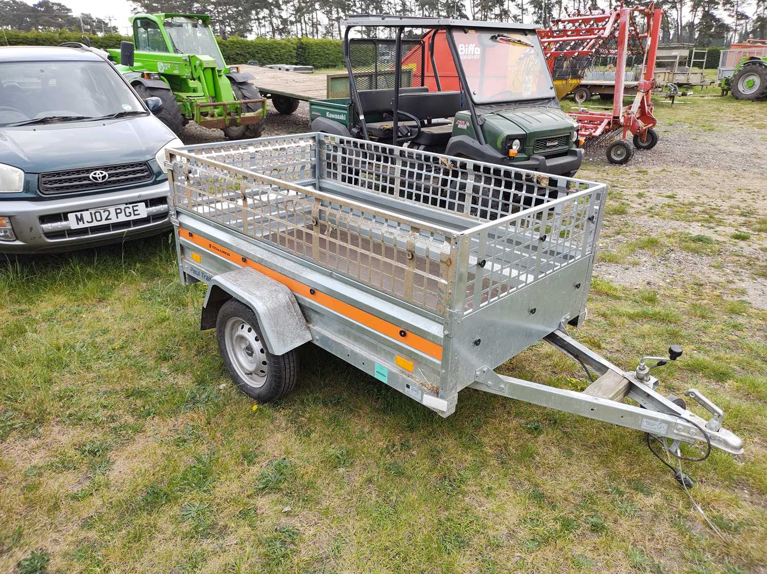 Lot 121 - Temared Eco 2010 Single Axle Trailer (2019)